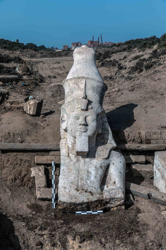 Archaeologists Uncover Statue of Ramesses II
