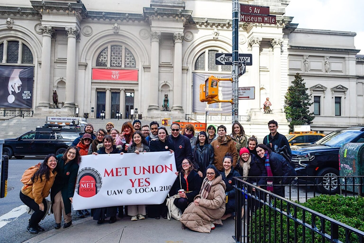 Move Toward Unionization by Met Museum Employees